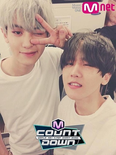 EXO チャンヨル＆ベクヒョン「M COUNTDOWN」出演記念ショット“セクシーになった少年たち” (2015年6月4日掲載 ...