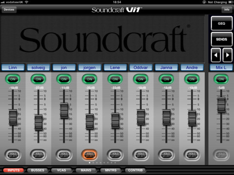Soundcraft Vi Series／Si CompactのiPad用リモートコントロールアプリ「ViSi Remote」がリリース ...