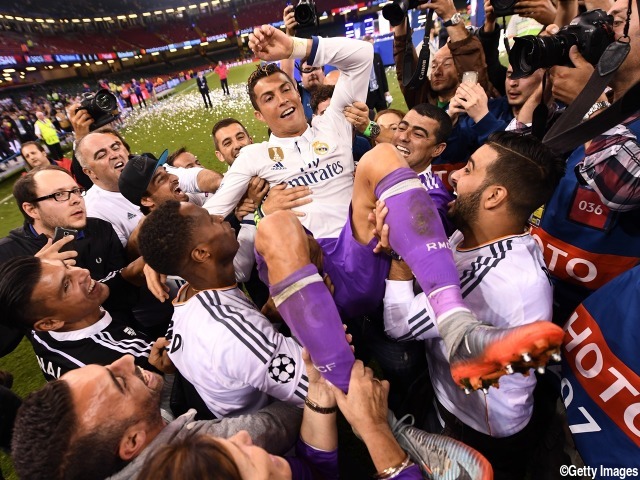 決勝MVPのC・ロナウド、CL優勝はジダンのおかげ?「彼は僕たちを信じてくれた」 - ライブドアニュース