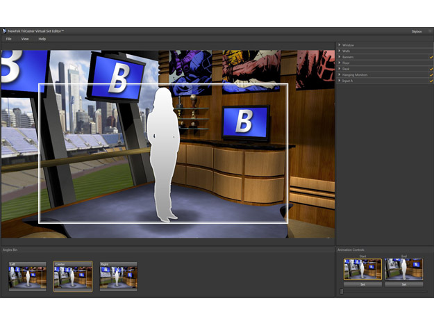 ディストーム、TriCaster用バーチャルセット制作ツールと24chハードウェアコントローラを出荷開始 - ライブドアニュース