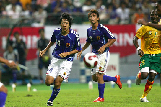 中村憲剛 日本代表 ／ 親善試合 カメルーン戦 (2007年8月23日掲載) - ライブドアニュース