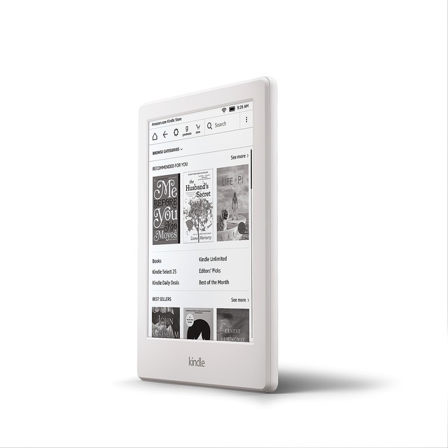 薄く軽くなった新Kindle発表。新色追加、初のBluetooth対応、RAM 2倍で据置き8980円。プライム会員は4980円 (2016年 ...