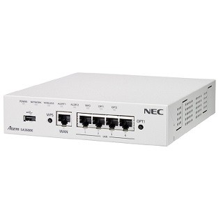 NECが法人向け「Atermシリーズ」第一弾のセキュリティ製品--SOHO/SMB向けに - ライブドアニュース