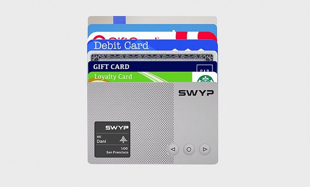 【画像】タッチ一つで変幻自在！25種類ものカードを一元管理する「SWYP」 1/4 - ライブドアニュース