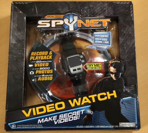 スパイの為の腕時計!? 『Spy Net Secret Mission Video Watch』は子どもへのプレゼントにピッタリ ...