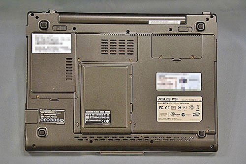 【画像】【気になるPC】ついに登場！SideShow搭載ノートPC「ASUS W5Fe」フォトレビュー 13/20 - ライブドアニュース