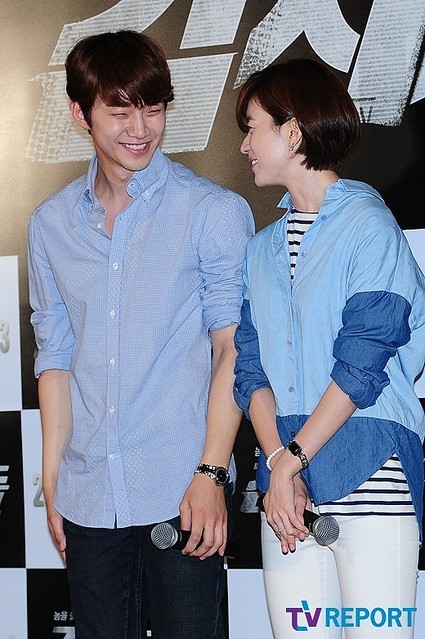 【画像】【PHOTO】2PM ジュノ＆ハン・ヒョジュ＆チョン・ウソン「監視者たち」500万人突破記念イベントに出席 9/12 - ライブドアニュース