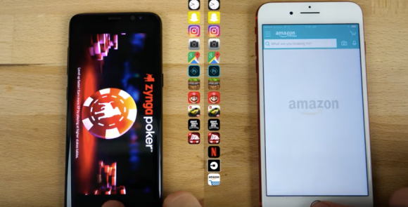 Galaxy S8とiPhone7 Plusのスピード勝負 予想を裏切る結果に - ライブドアニュース