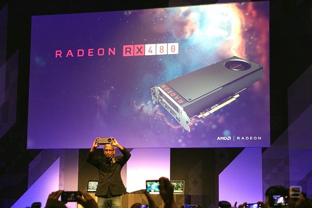 199ドルでVR対応なGPU Radeon RX480をAMDが発表。2枚構成ではGTX 1080超えの性能でより安価 - ライブドアニュース