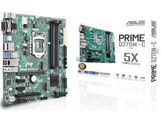ASUS、vPro対応のIntel Q270を搭載したマイクロATXマザーボード - ライブドアニュース