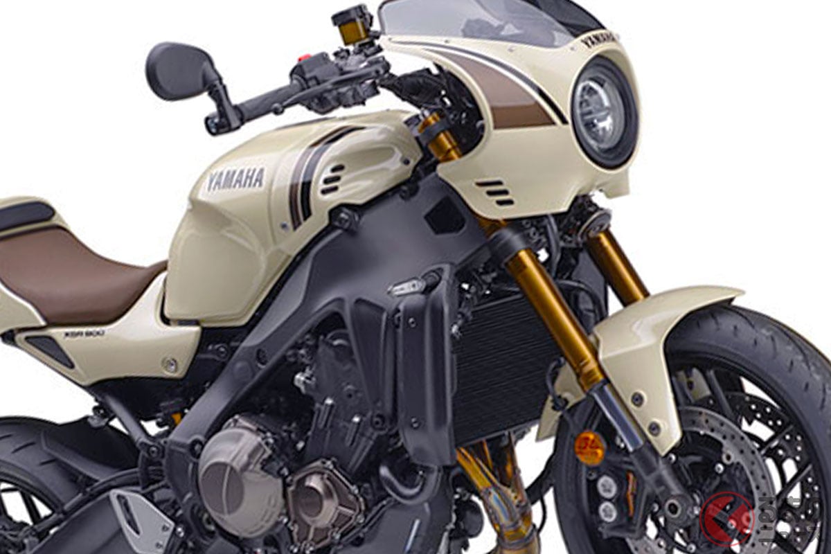 ヤマハ「丸目レトロ」な新・大型バイク発表！ 超パワフルな「3気筒エンジン」搭載＆“日本限定”ボディカラー「アイボリー」採用！ 新たな「XSR900」2025年モデル登場！ - ライブドアニュース