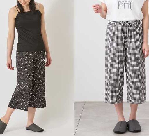 KEYUCAのさらさら7分丈パンツで夏も快適♡リラックスウェア新発売 - Peachy - ライブドアニュース