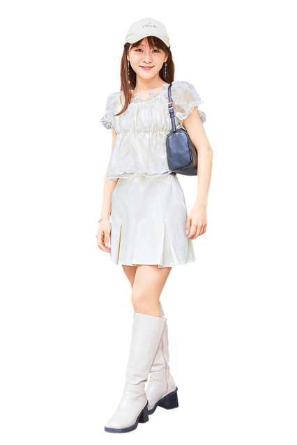 【東京SNAP】好印象としゃれ感アップ♡ 女子大生の「ホワイトコーデ」3選 (2023年6月12日掲載) - Peachy - ライブドアニュース