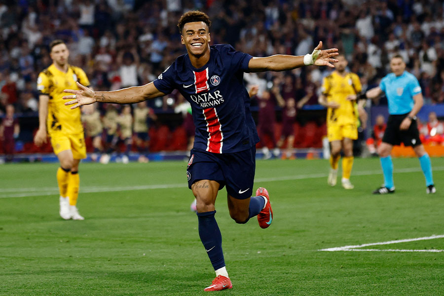 仏19歳FWが史上初の記録「エグすぎる」 CL決勝で2G1A…圧巻パフォに喝采「化け物すぎる」 (2025年6月1日掲載) - ライブドアニュース