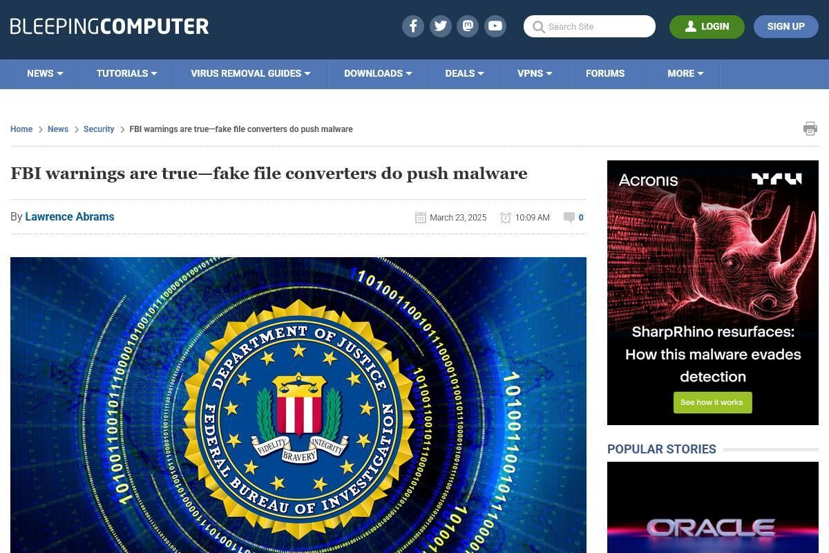 Word文書をPDFに変換するオンラインツールがマルウェア配布? 警戒を - ライブドアニュース