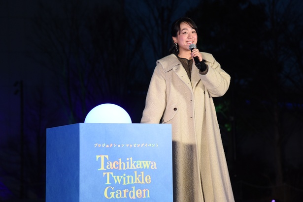 【画像】浅田真央もデジタルアートを体験！プロジェクションマッピングイベント「Tachikawa Twinkle Garden」が開催 4/5 - Peachy - ライブドアニュース