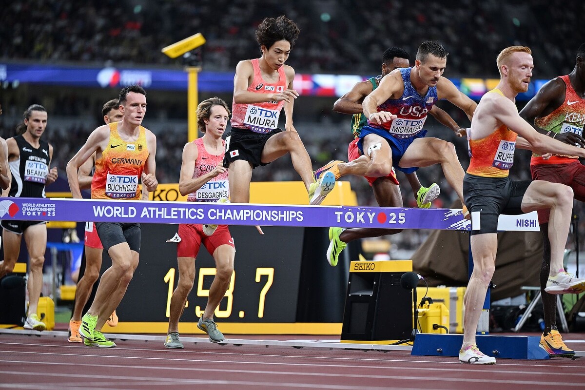 東京世界陸上の男子3000m障害、メダルを目指して戦った三浦龍司は8位「最後の最後でサンショーの難しさが出た」 - ライブドアニュース
