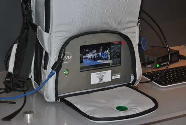 [NAB2013:TVU networks]カメラにマウントできるタイプのTVUPackも登場 - ライブドアニュース