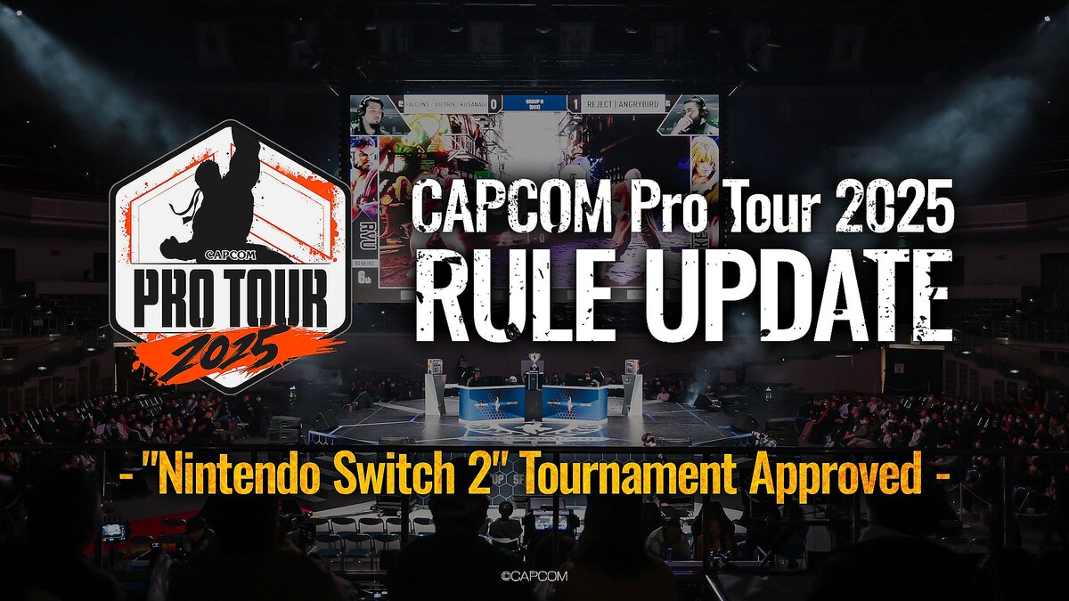 Switch2版「スト6」でも参加できる。「CAPCOM Pro Tour 2025」の大会ルールが更新 - ライブドアニュース