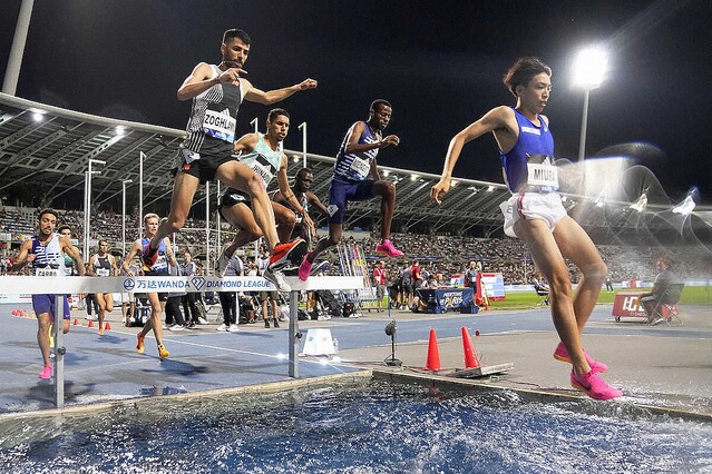 三浦龍司が男子3000m障害で日本新記録 8分9秒91、世界最高峰DLで2位 - ライブドアニュース