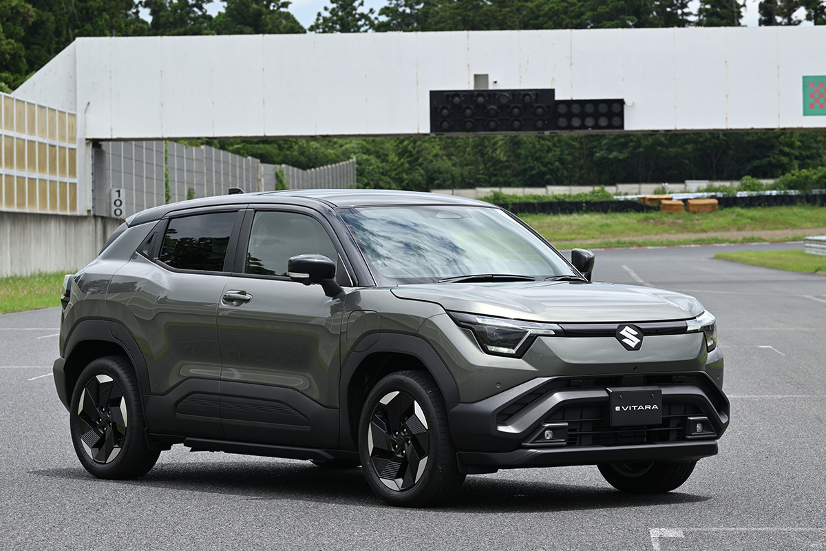 スズキ初のBEV「e VITARA」間もなく上陸！グリルレスデザインの洗練されたボディと軽やかな乗り味は期待大！ - ライブドアニュース