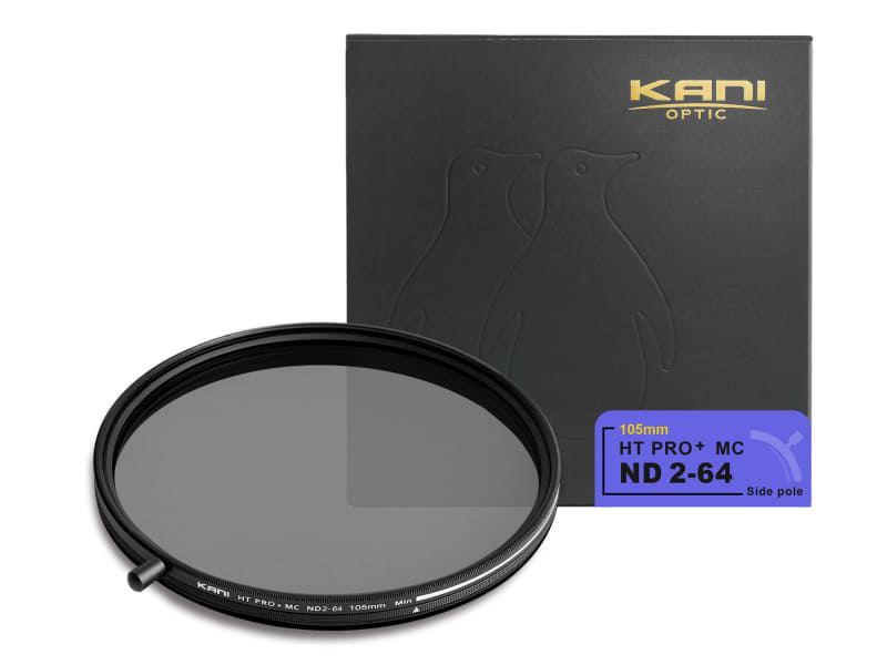 KANIの可変NDフィルター「ND2-64 Valiable」105mm径にも着脱式ノブが実装 - ライブドアニュース