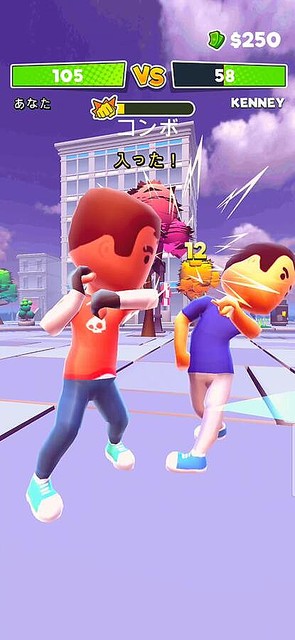 【画像】栄光を掴め！打撃と回避を駆使する対戦アクション『Swipe Fight!』：発掘！スマホゲーム 3/6 - ライブドアニュース