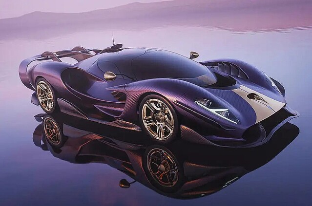 デ・トマソ 新型ハイパーカー「P900」発表 合成燃料でカーボンニュートラル実現 - ライブドアニュース