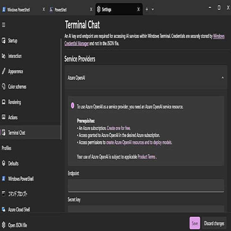 Windows Terminal Canary版に″Teminal Chat″機能 (2023年11月20日掲載) - ライブドアニュース