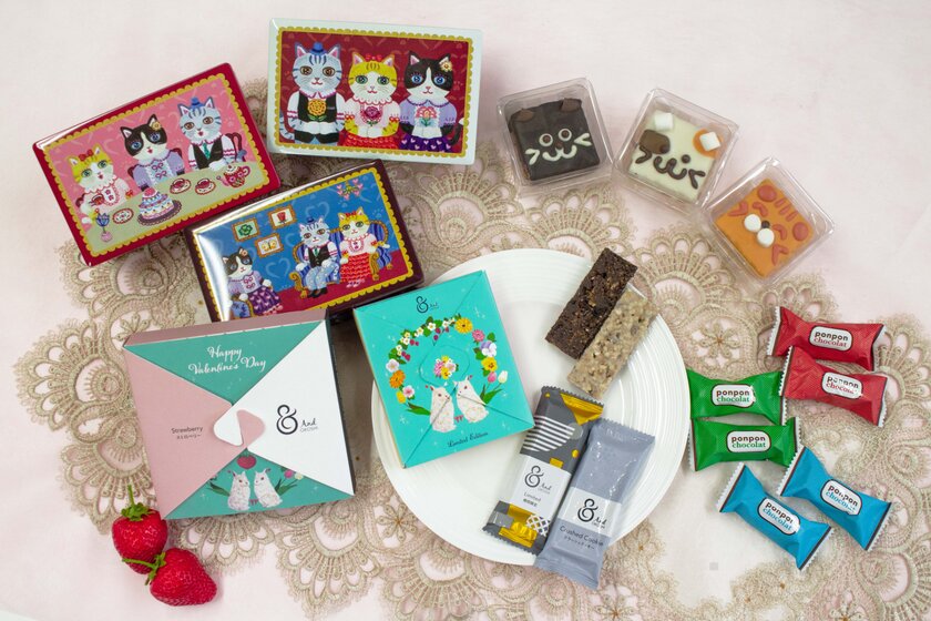 OKOSHI bon chocolat』はバレンタイン仕様の限定パッケージ！あみだ池大黒「プレミアムおこしの 2025年バレンタインギフト ...