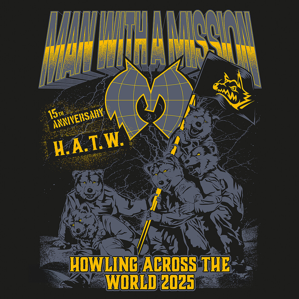 MAN WITH A MISSION、UK/EUツアー決定！英・ロンドンを皮切りに6ヵ国13ヵ所で開催 - ライブドアニュース