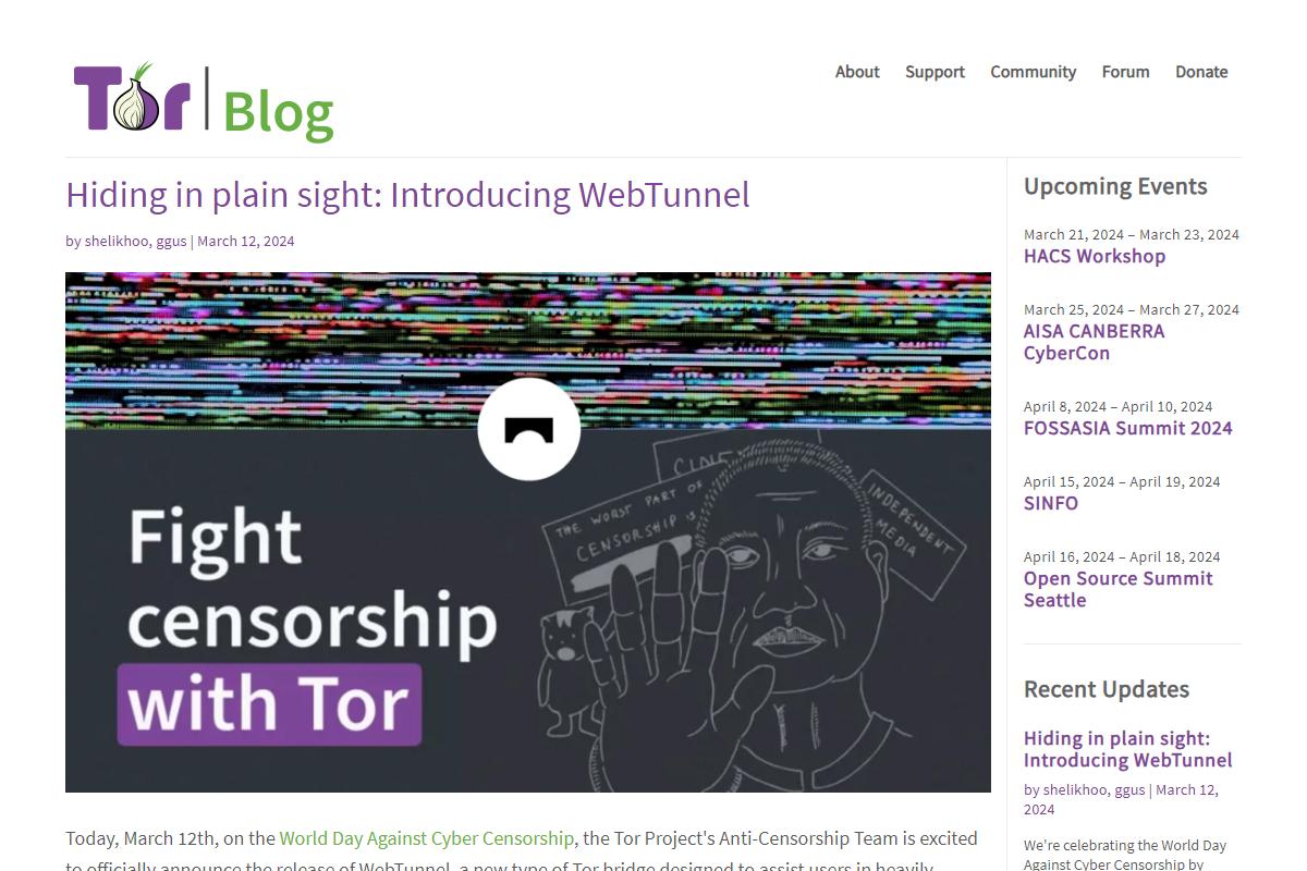 Tor、検閲回避のためHTTPSプロトコルによるWebトンネル開始 - 中国が摘発強化 - ライブドアニュース