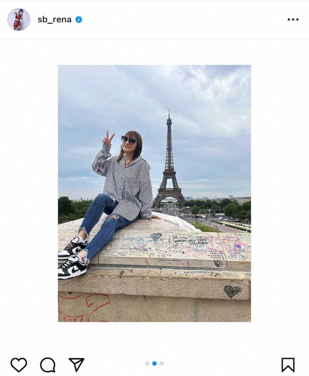 RENA ヨーロッパ旅行を堪能！ファン「美人だからより映える」「セクシーでスタイル抜群」の声 - ライブドアニュース