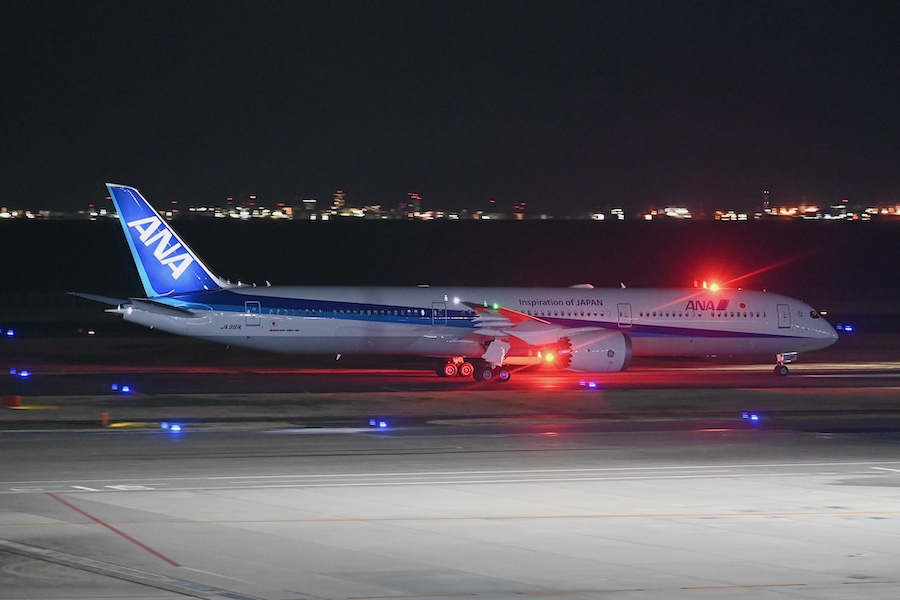 ANAの国内線用787-10、初号機が羽田到着 3月27日就航へ - ライブドアニュース