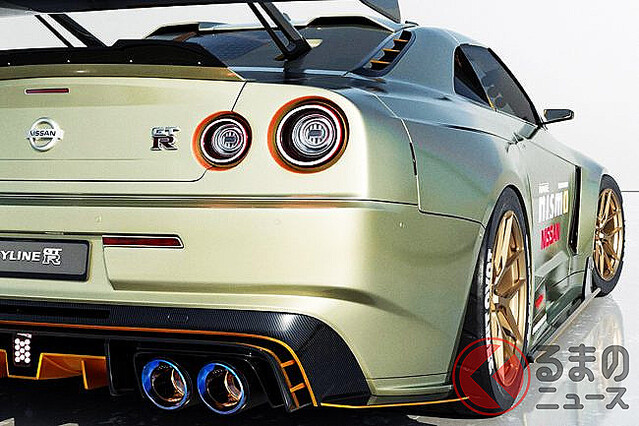 次期型「スカイラインGT-R カスタム仕様」を投稿!? VスペックIIカラーの「R36 APX」が凄い！ 話題のレンダリングに計30万いいね ...