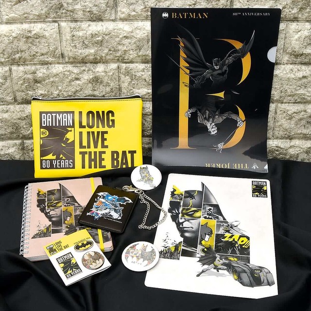 アニバーサリーイヤーを盛り上げる！インロック DC『BATMAN 80 YEARS』グッズ - ライブドアニュース