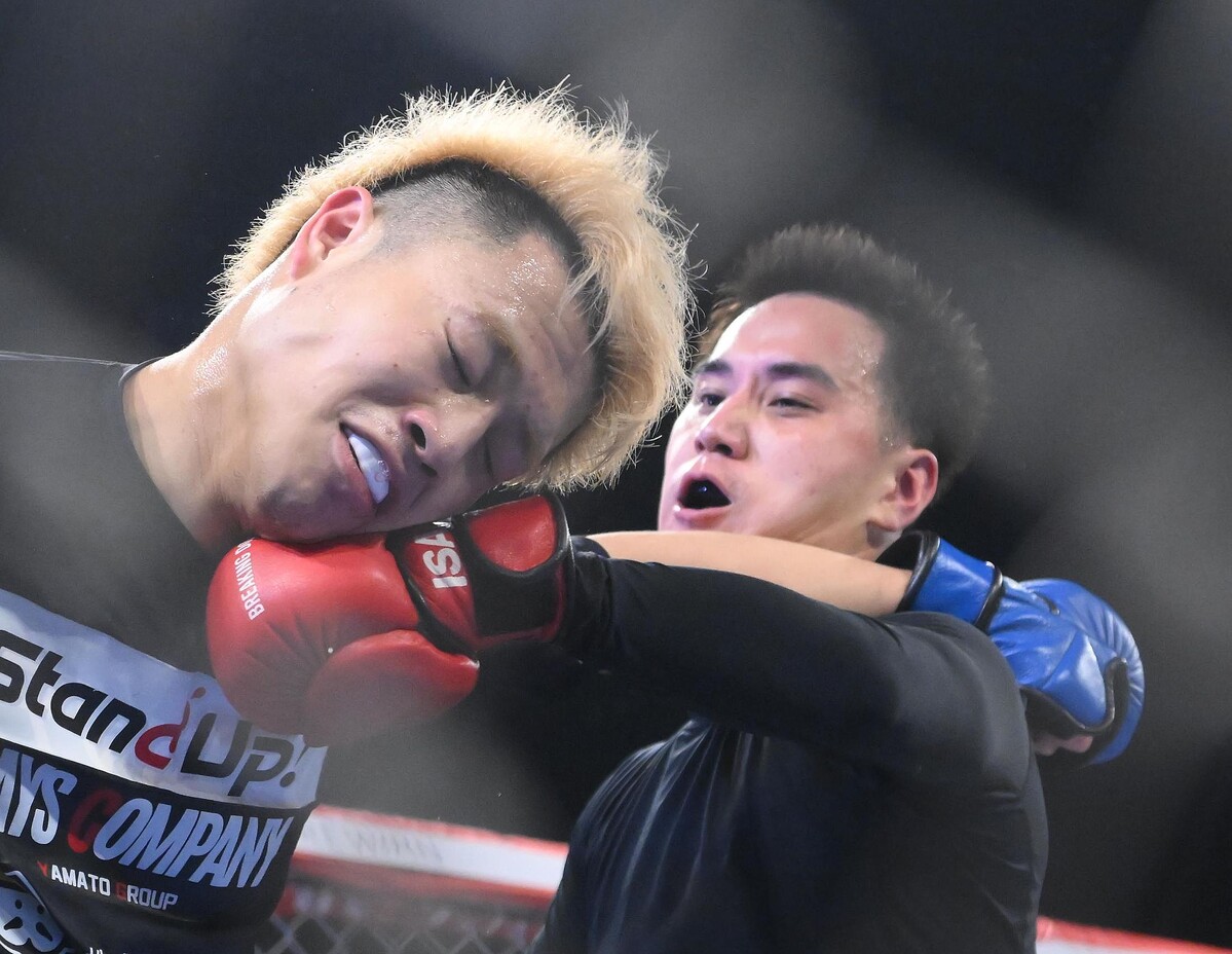 【画像】“闘う料理人”こめおが超10人ニキを魂の跳び膝KO葬「負けたら引退。怖かった」 延長6R死闘 敗者引退は撤回 BD8・5 - ライブドアニュース