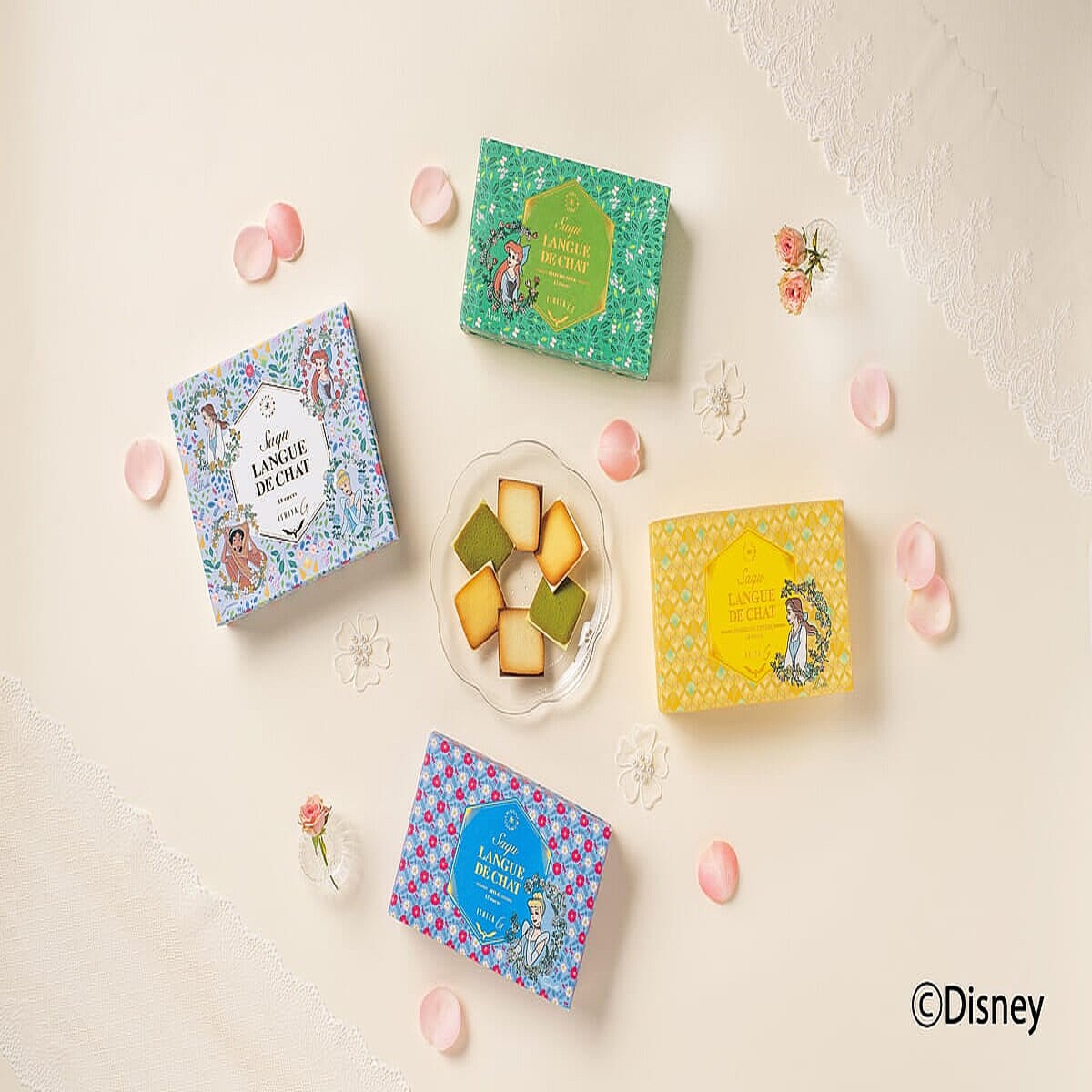 ベルやアリエルの姿を描いた華やかなデザイン！ISHIYA G（イシヤ・ジー）「サク ラング・ド・シャ」ディズニープリンセスパッケージ (2023年6月8日掲載) - ライブドアニュース