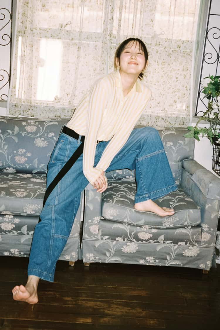 【画像】Gapを着て銀座でアフタヌーンティー！？【本田翼】の家族のおハナシ♡ 2/2 - Peachy - ライブドアニュース