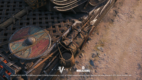 【画像】「World of Tanks」に「ヴァイキング ～海の覇者たち～」のキャラクターが11月7日登場ヴァイキング仕様のTier IX ...