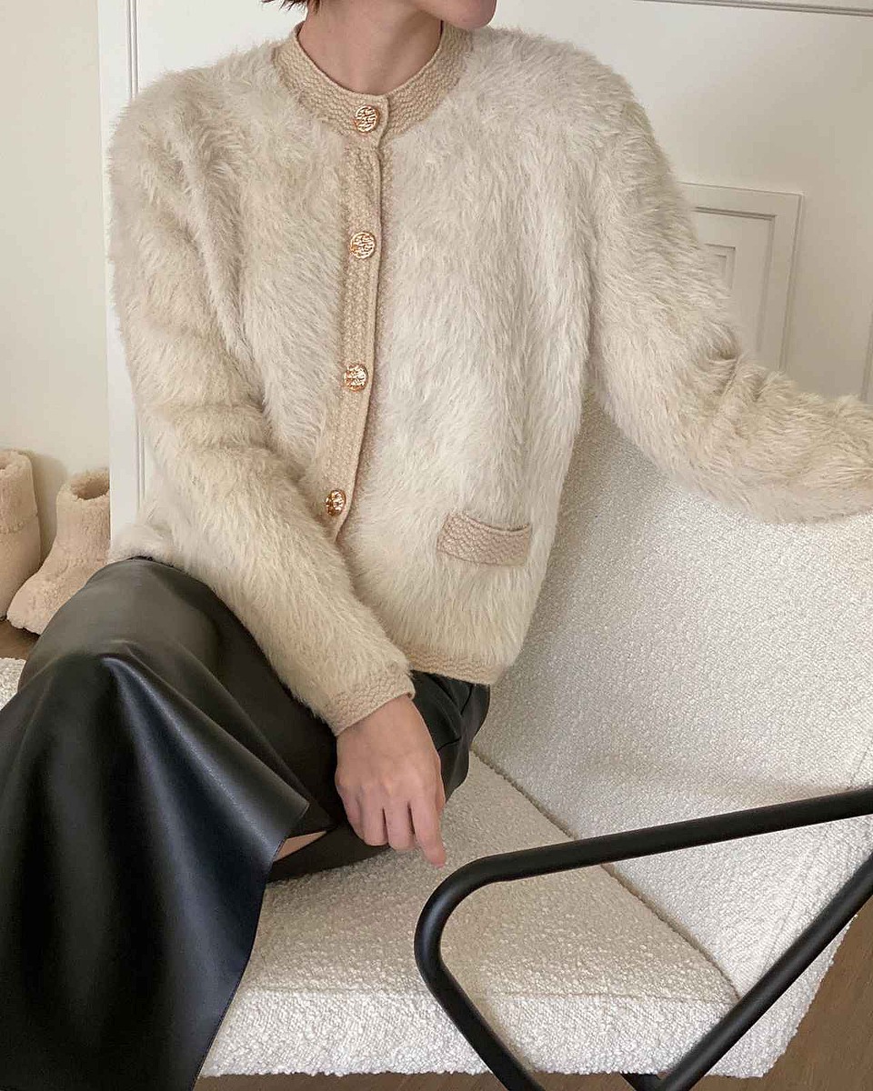 【画像】『今っぽ可愛い』ってこういうこと！【DHOLIC】トレンド感溢れる♡「人気ニットカーデ」 5/5 - Peachy - ライブドアニュース