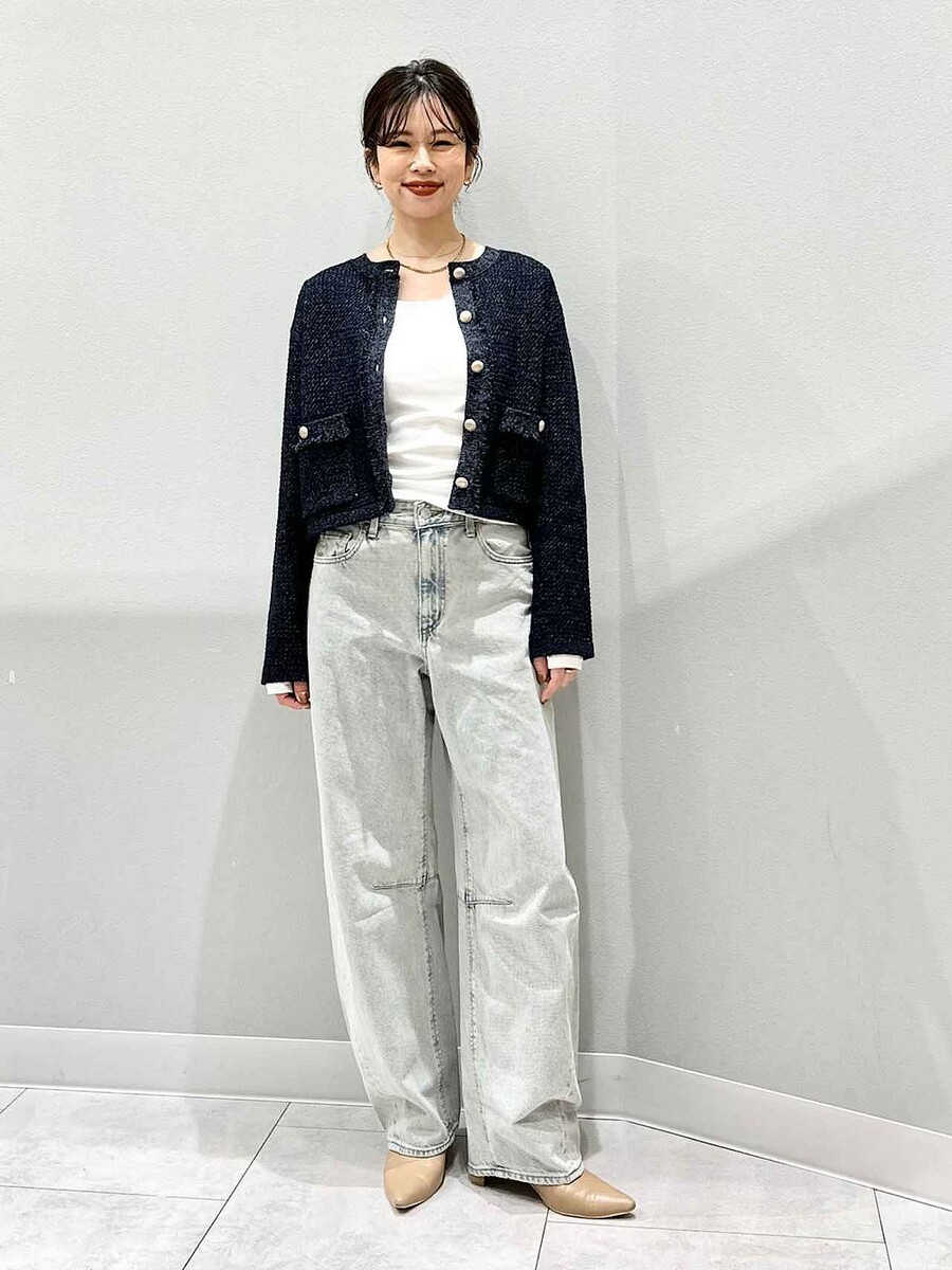 【画像】“淡ブルー”で春見え！【GU】40・50代が狙いたい♡「垢抜けジーンズ」 3/3 - Peachy - ライブドアニュース