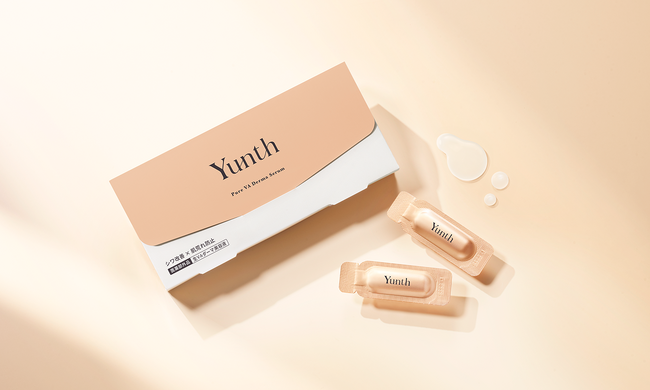 【画像】Yunth独自の製剤化技術で実現！次世代型生レチノール×Wの有効成分配合「生レチノール美容液」2024年12月2日(月)に新発売 2/9 - ライブドアニュース