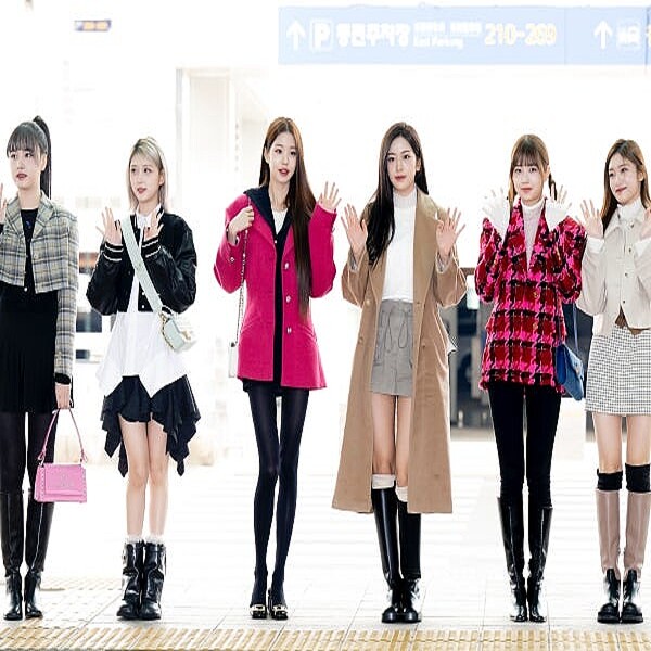 “平均身長169cm”のIVE、本日日本へ！寒さに負けない“ミニスカ姿”で美脚をアピール【独自写真】 (2022年12月12日掲載) - ライブドアニュース