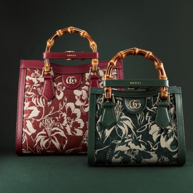 グッチが西陣織の老舗HOSOOとのコラボによる「Gucci Nishijin」の第3章となるハンドバッグを発表 - Peachy ...