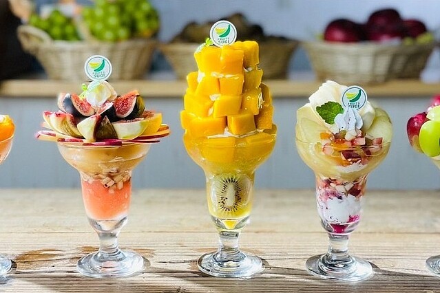 東京・大塚の人気店「フルーツすぎ」丸の内に新店舗、“絶品フルーツ”のパフェやジュース - Peachy - ライブドアニュース