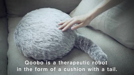 【画像】犬や猫を飼っているような癒やしを得られる尻尾つきクッション型ロボット「Qoobo」 7/23 - ライブドアニュース