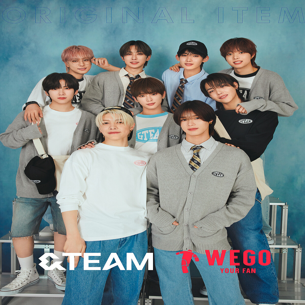 &TEAM、WEGO春夏ビジュアルモデルに就任！オリジナルアイテムも発売決定 (2024年3月4日掲載) - ライブドアニュース