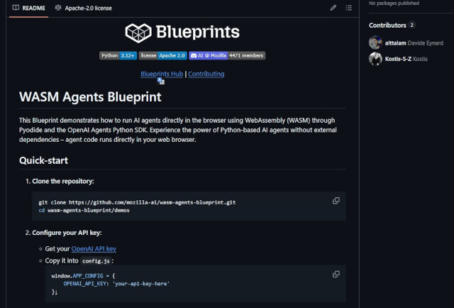 Mozilla、Pyodideを使ってHTMLファイルでAIエージェントを動かす″Wasm Agents″ - ライブドアニュース