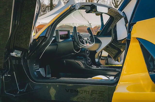 最高速度480km 米国生まれのハイパーカー ヘネシー・ヴェノムF5ロードスター、実車公開 - ライブドアニュース